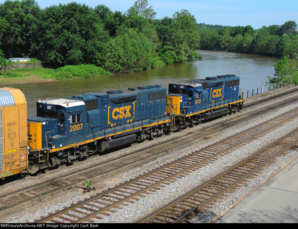CSX 2007 and 6512